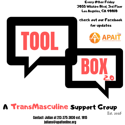 APAIT presents: Tool Box - Trans Wellness Center
